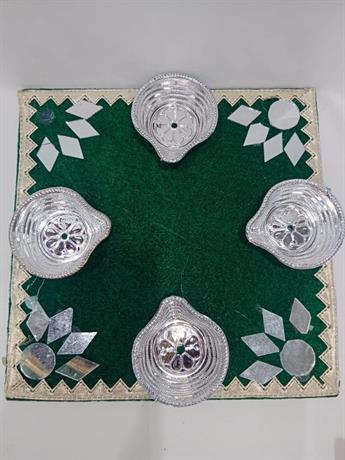 MEHNDI PLATES - BS-MEHNDI PLATE-2 - Bombay Stores Fabrics