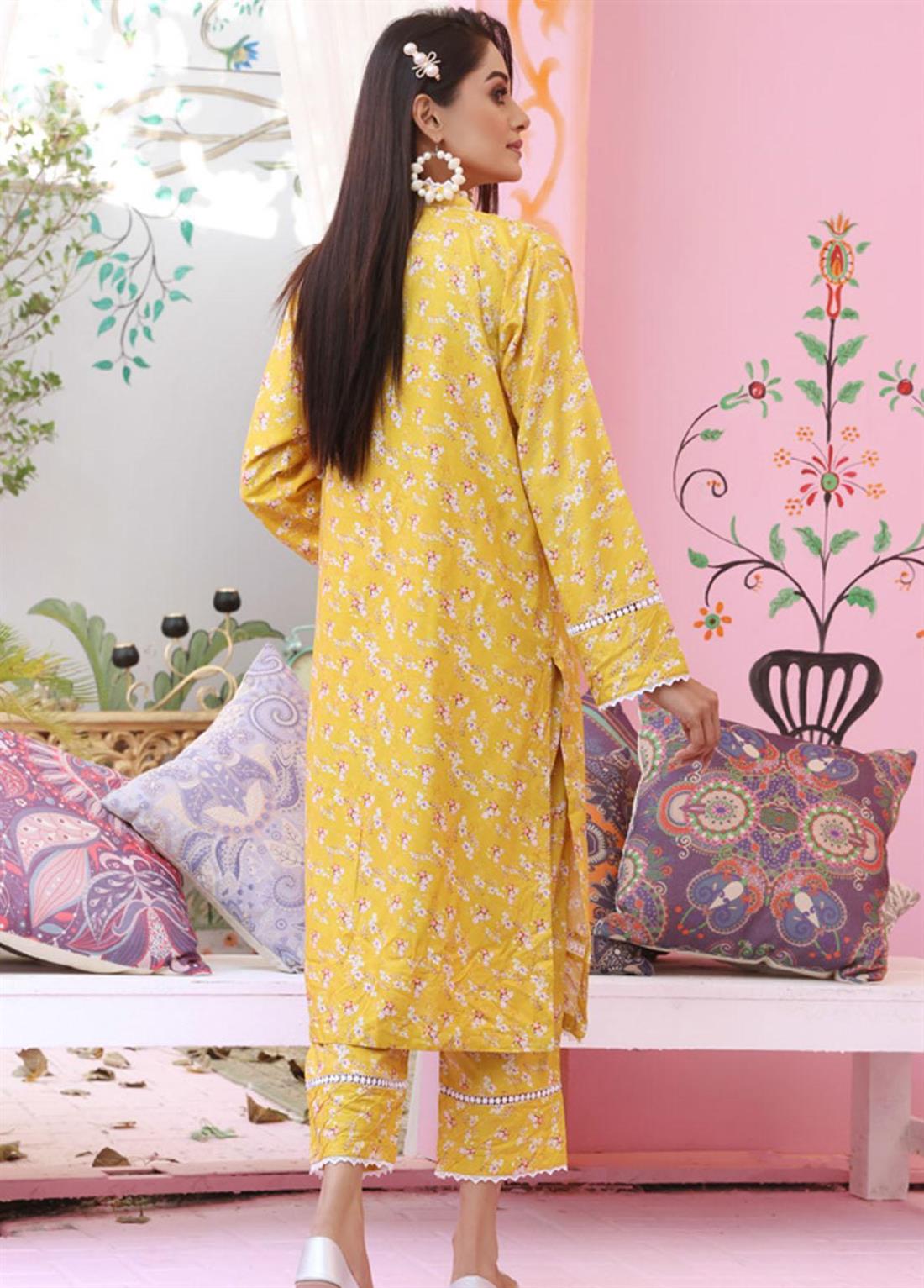 Ladies tunics and kurta - 2 Piece Printed stitched Suits from Identic ...